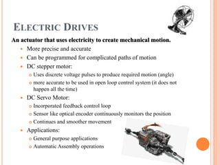 Introduction to robotics, Laws,Classification,Types, Drives,Geometry | PPTX