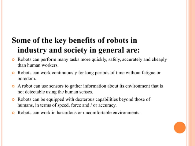 Introduction to robotics, Laws,Classification,Types, Drives,Geometry ...