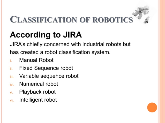 Introduction to robotics, Laws,Classification,Types, Drives,Geometry ...