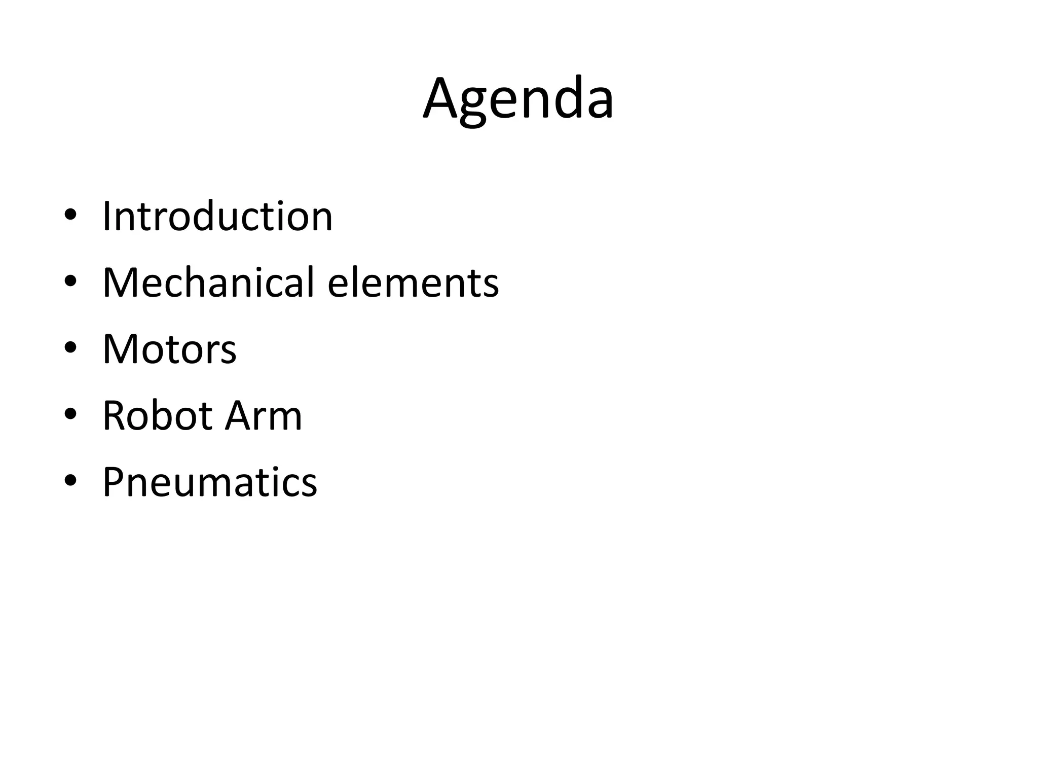 Introduction to robots | PPT