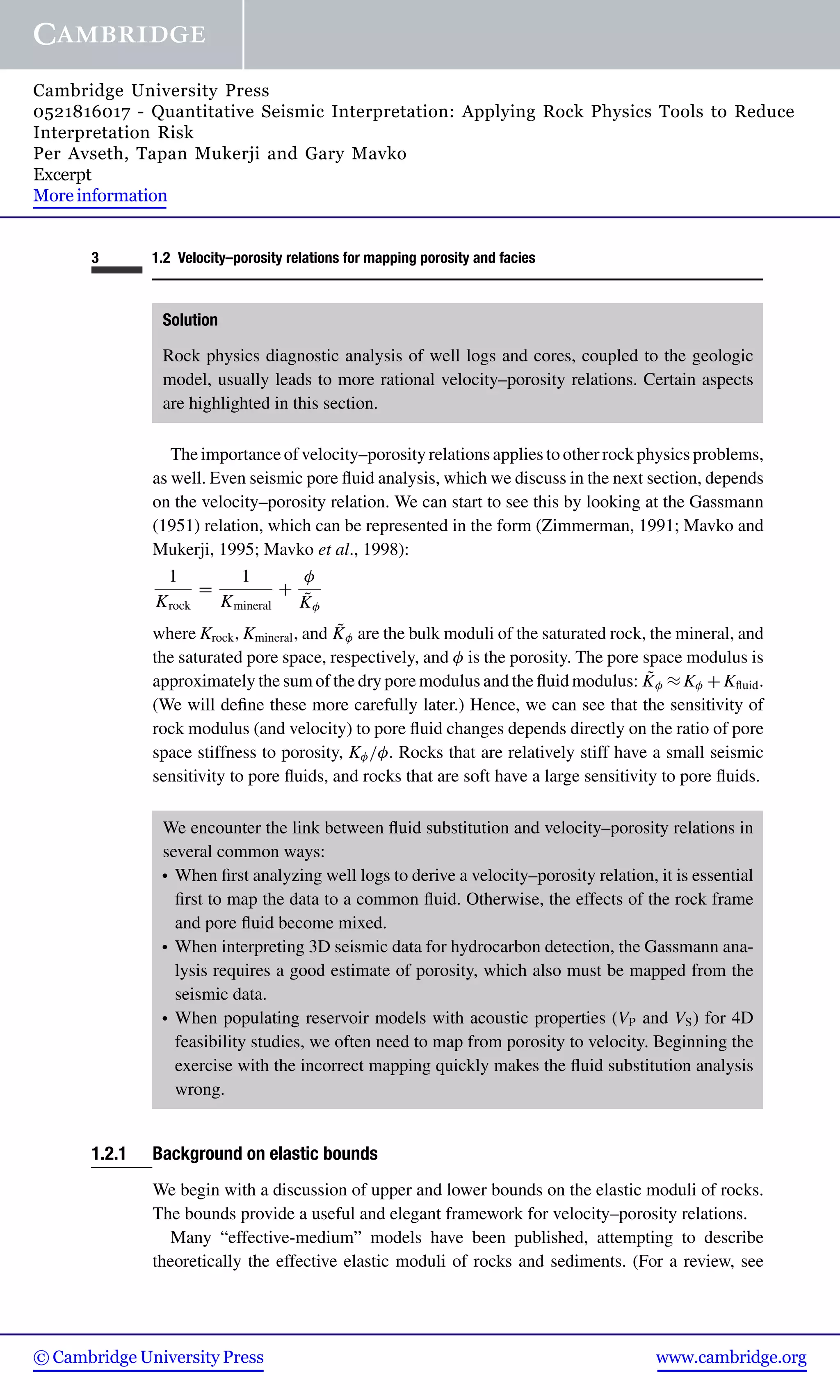 Introduction to Rock Physics | PDF