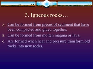 Introduction To Rocks | PPTX
