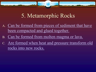 Introduction To Rocks | PPTX