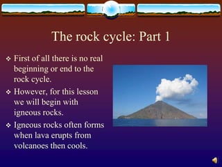 Introduction To Rocks | PPTX