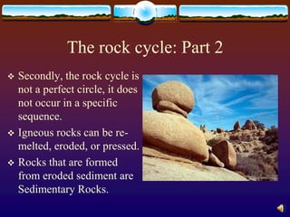Introduction To Rocks | PPTX