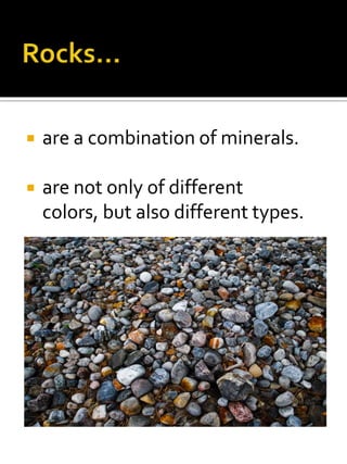 Introduction to rocks | PPTX