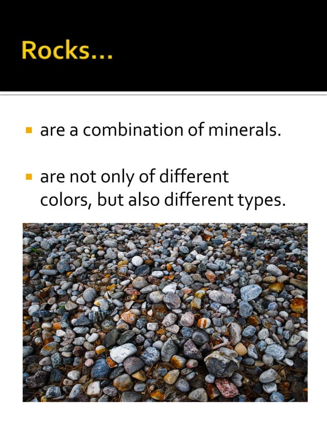 Introduction to rocks | PPTX