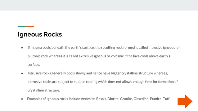 Introduction to Rocks - Classification and rock cycle.pdf | Geology ...