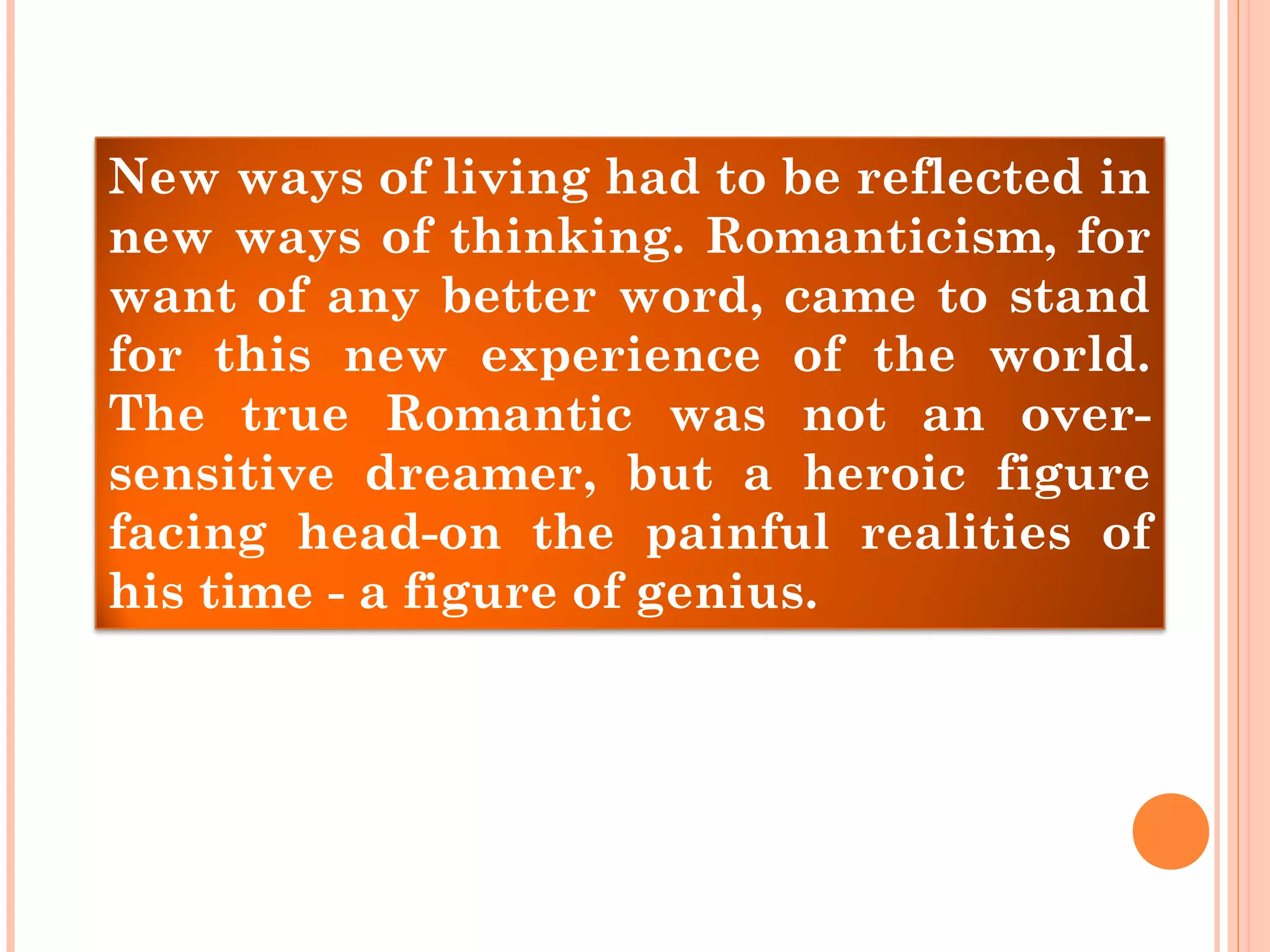 Introduction to romanticism | PPT