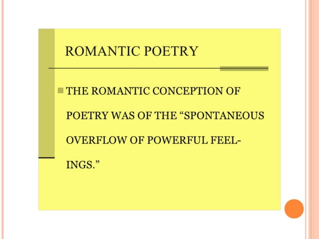 Introduction to romanticism | PPT