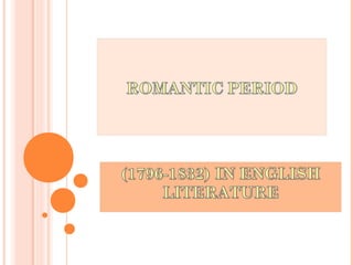 Introduction to romanticism | PPT