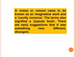 Introduction to romanticism | PPT