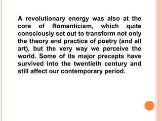 Introduction to romanticism | PPT