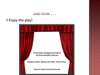 Introduction To Romeo And Juliet 97 03 Presentation | PPS | Theater ...