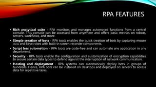Introduction to RPA | PPTX