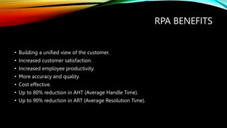 Introduction to RPA | PPTX