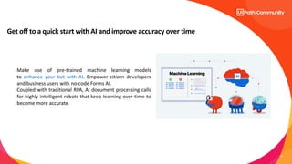 Introduction to RPA and Document Understanding | PDF