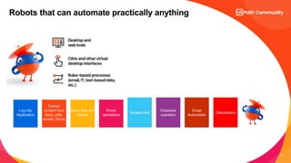 Introduction to RPA and Document Understanding | PDF