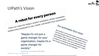 Introduction to Robotic Process Automation_EMK_2nd Class | PPT