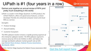 Introduction to RPA_SummerSchool _ Welcome to the world of automation ...