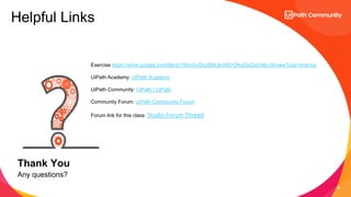 Introduction to RPA_SummerSchool _ Welcome to the world of automation ...