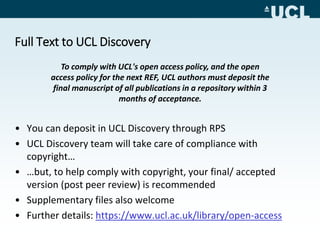 Introduction to RPS and IRIS at UCL IOE | PPTX