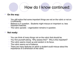 Introductionto rubrics | PPT | Educational Assessment | Education