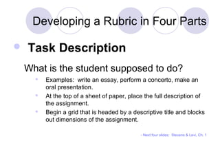 Introductionto rubrics | PPT | Educational Assessment | Education