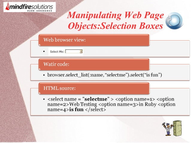 Introduction To Ruby Watir Web Application Testing In Ruby