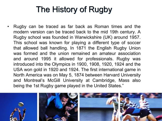 Introduction to rugby by mr suarez | PPTX | Rugby Union | Rugby