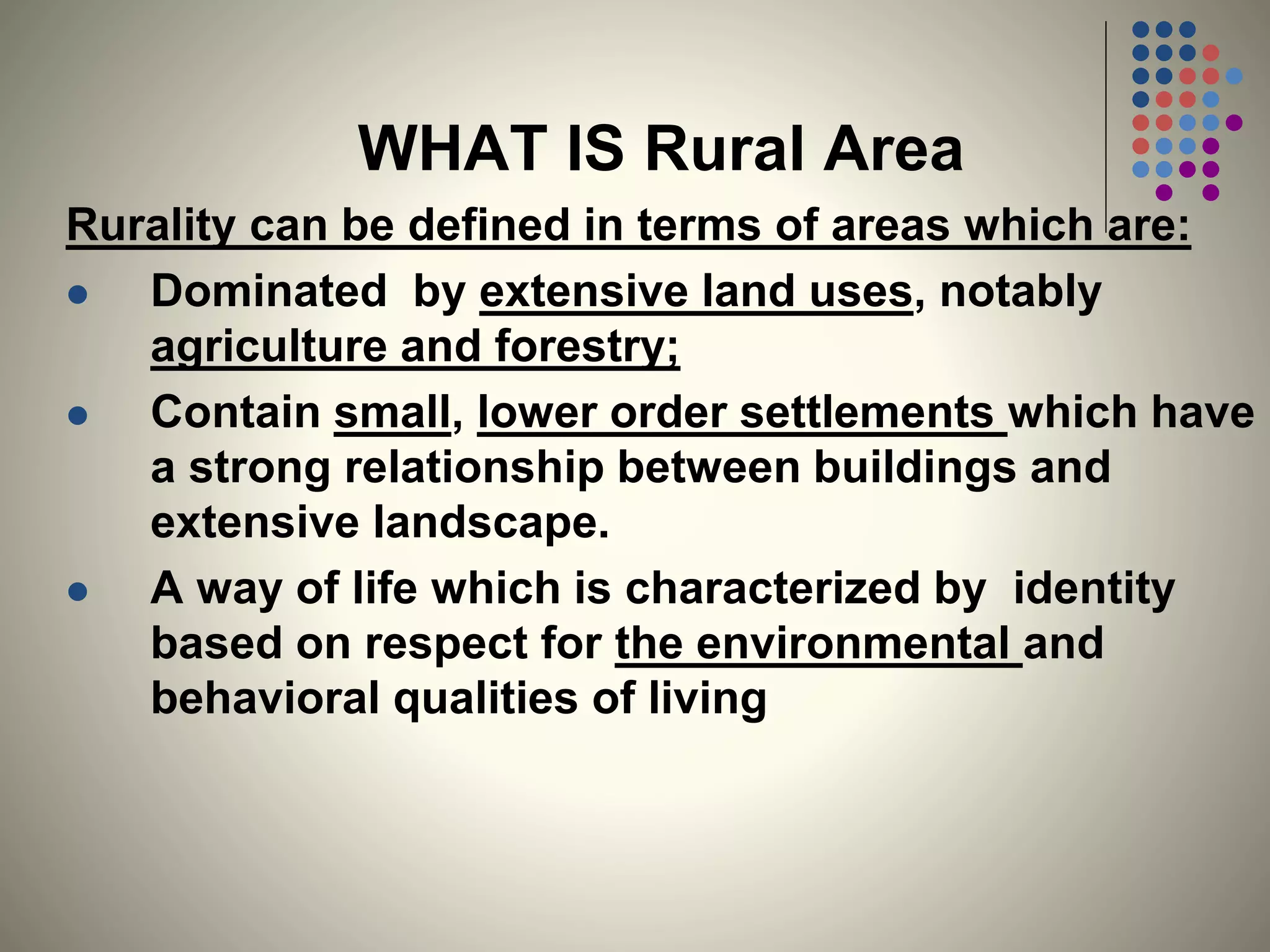 Introduction to rural sociology (101) 1st lecture | PDF