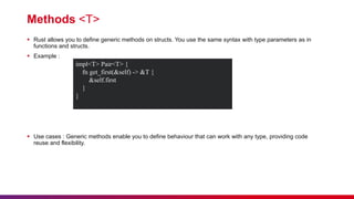 Introduction To Rust part II Presentation | PPT