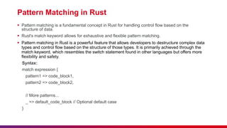 Introduction To Rust part II Presentation | PPT