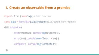 Introduction to RxJS | PPT