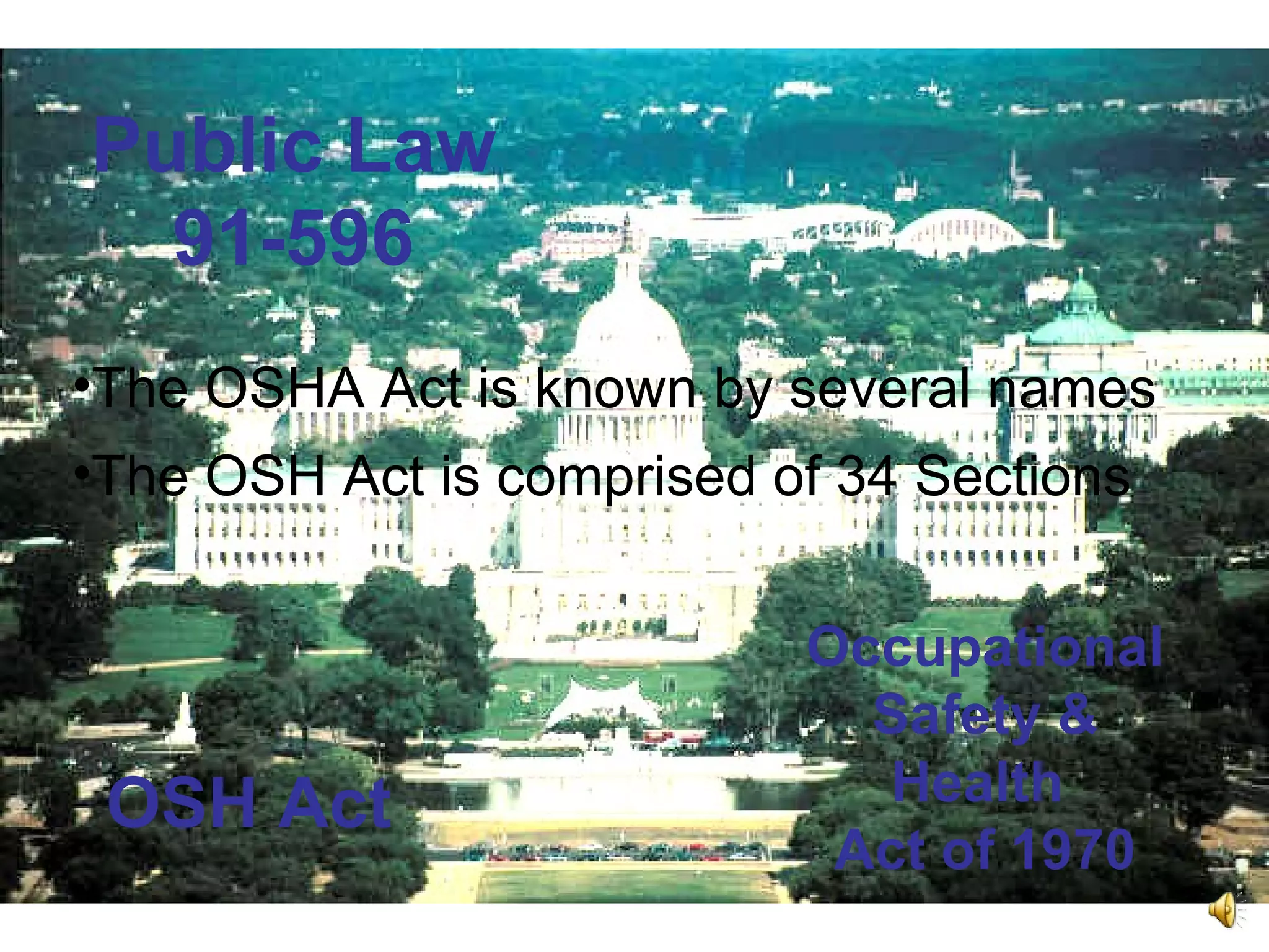 Introduction to safety & health osha | PPT