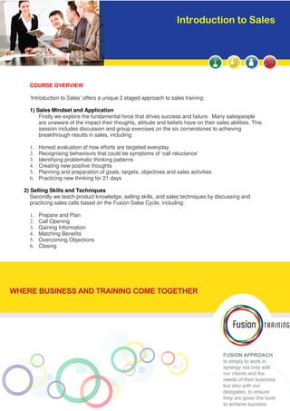 Introduction to Sales | PDF