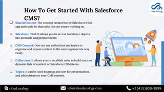 Introduction To Salesforce Content Management System (CMS) | PPT