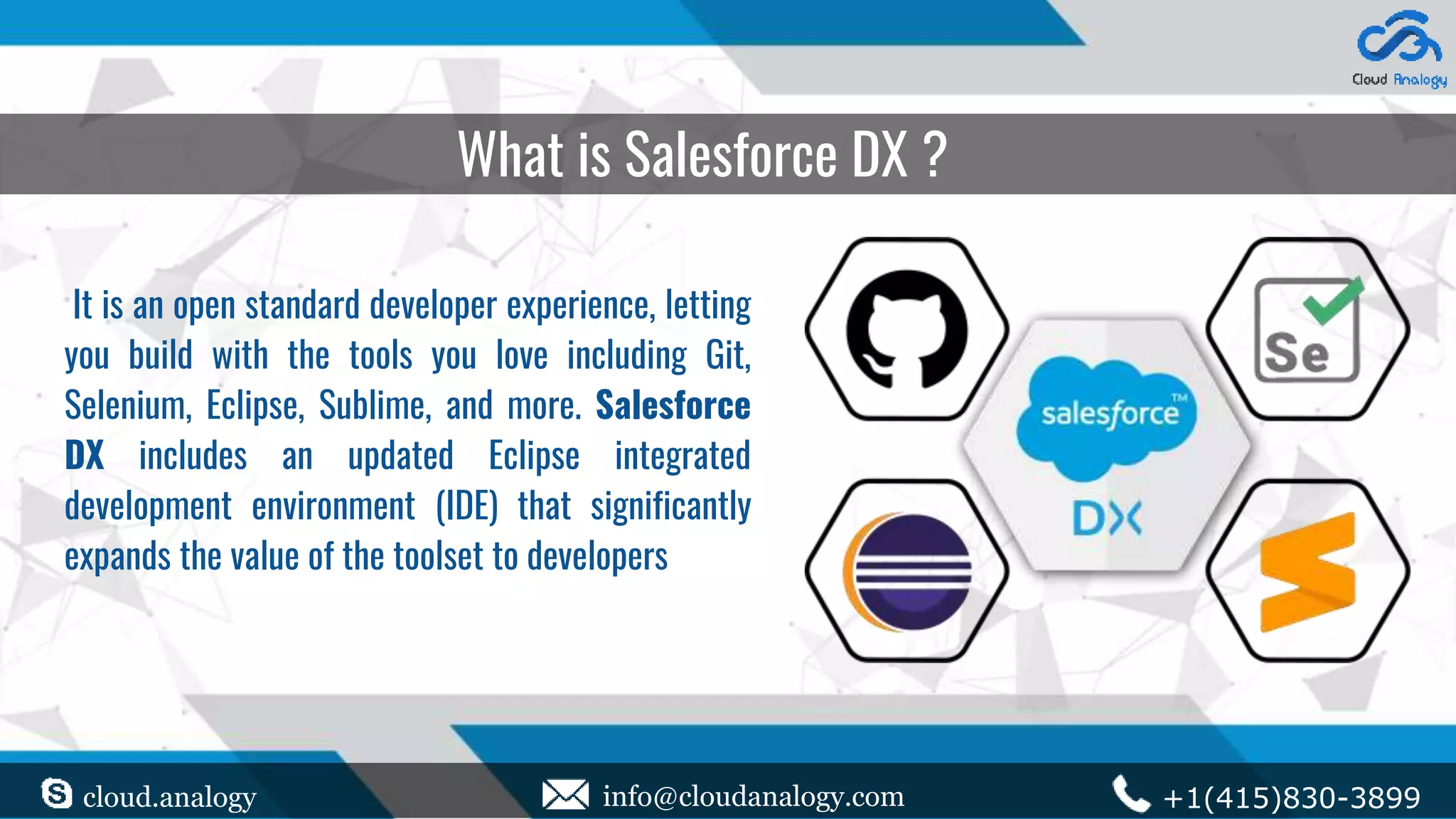 Introduction to Salesforce Dx | PPTX