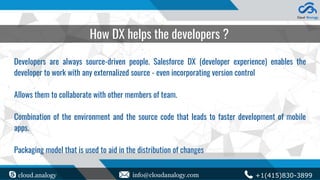 Introduction to Salesforce Dx | PPTX