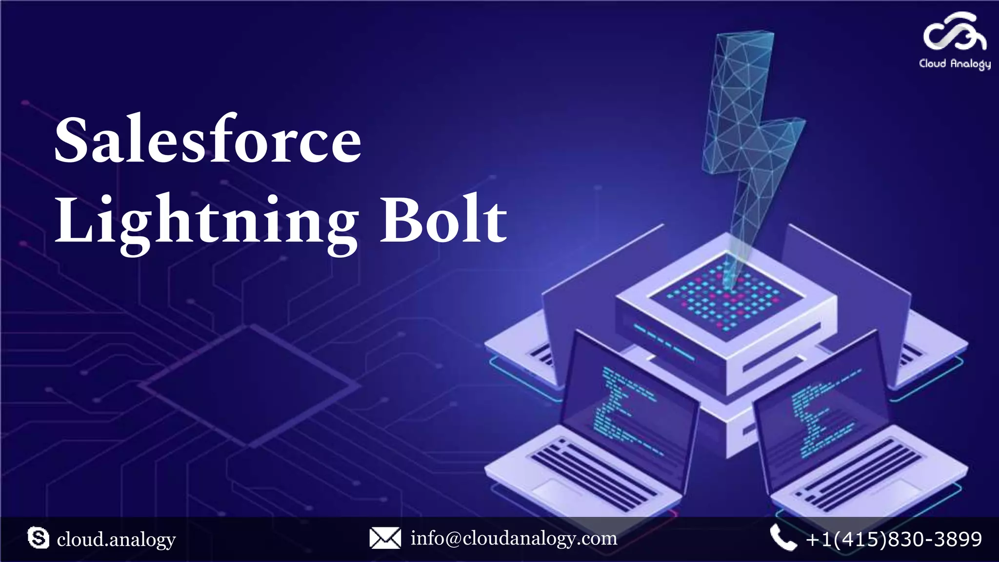 Introduction to salesforce lightning bolt | PPT