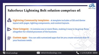 Introduction to salesforce lightning bolt | PPT