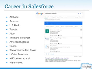 Salesfore | PPTX | Computer Software and Applications | Computing