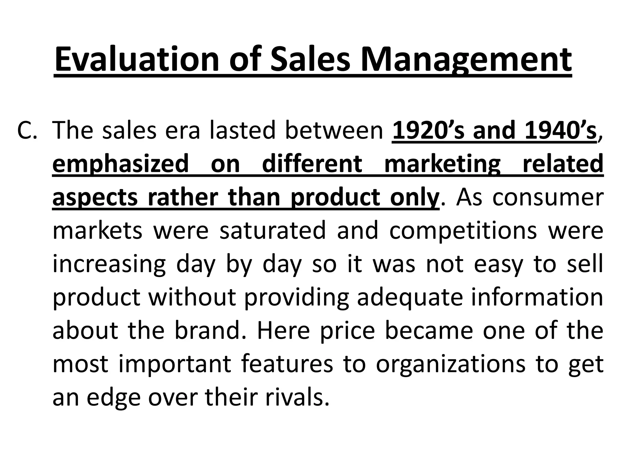 Introduction to sales management | PPTX