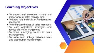 PRESENTATION AND INTRODUCTION TO SALES MANAGEMENT.pptx