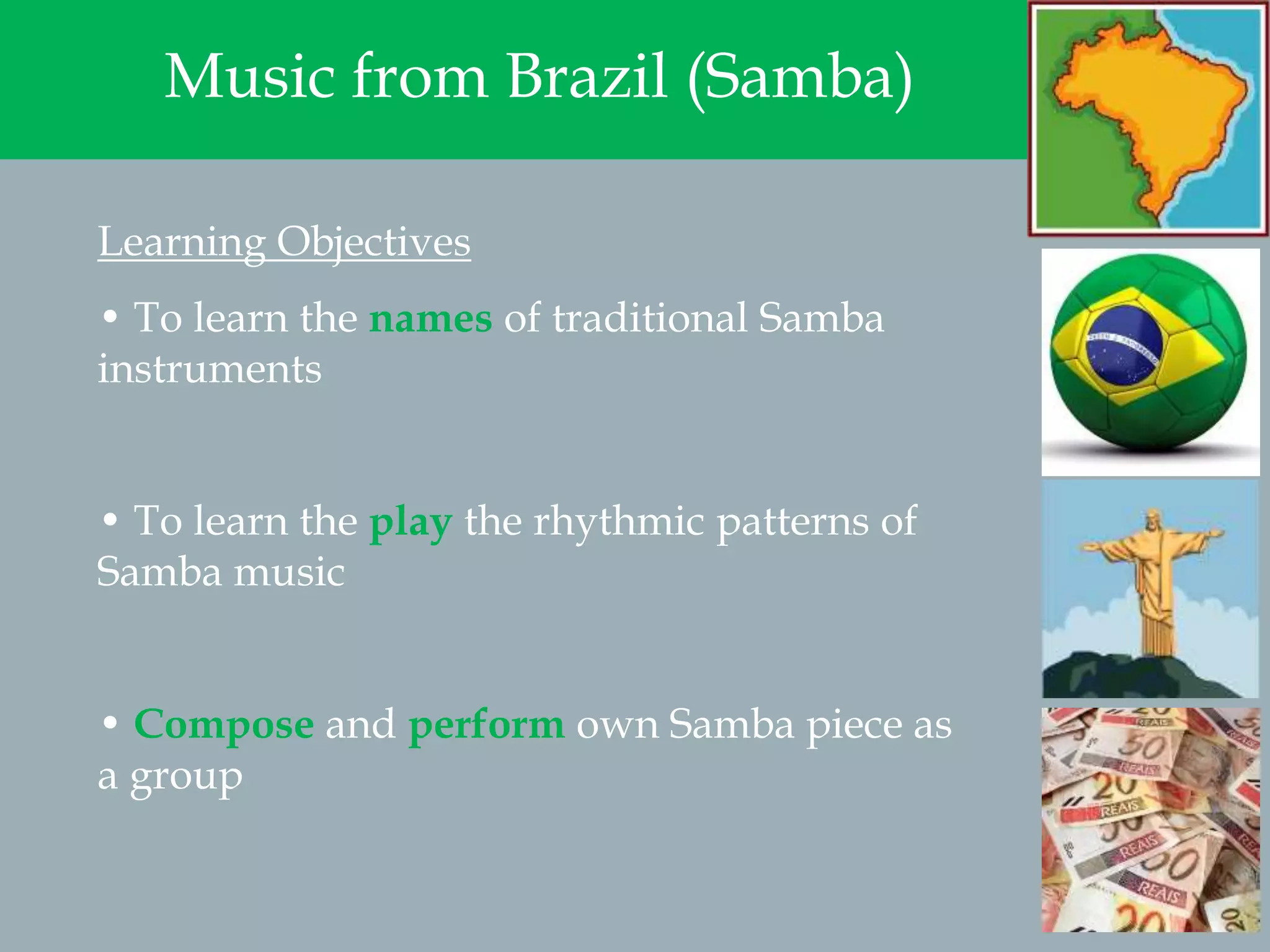 Introduction to Samba Music | PPTX
