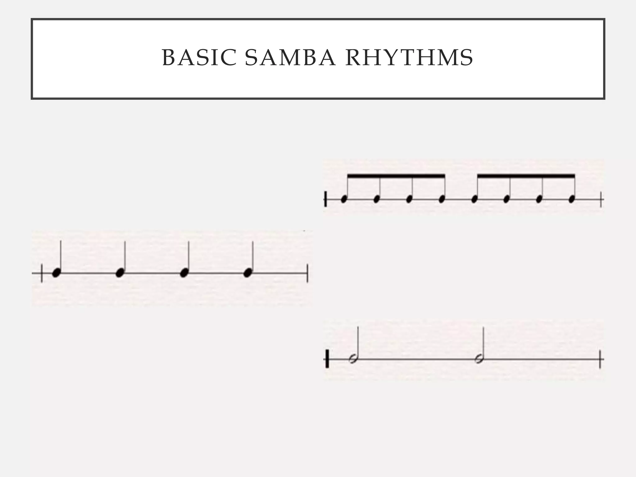 Introduction to Samba Music | PPTX