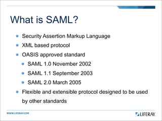 Introduction to SAML 2.0 | PDF