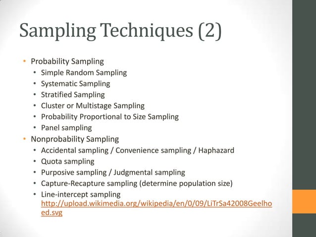 Introduction to sampling | PPTX