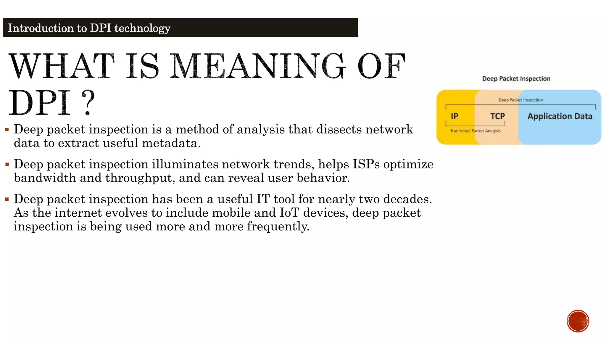 Introduction to sandvine dpi | PPTX