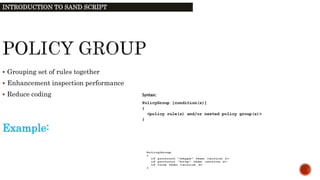 Introduction to sandvine dpi | PPTX